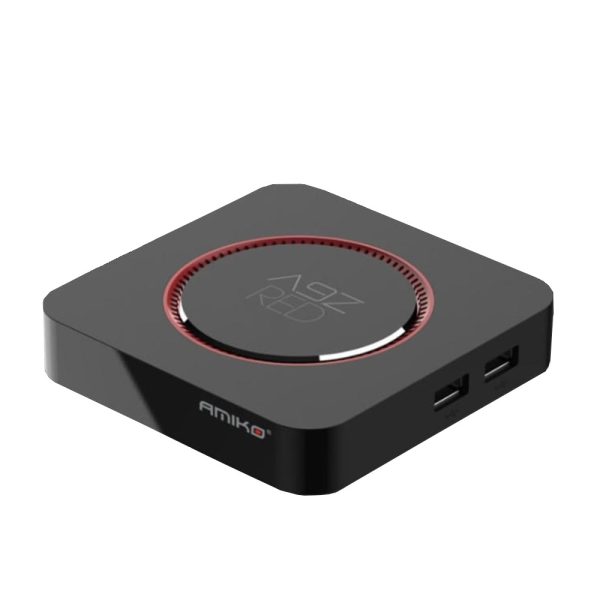 Amiko A9Z Red IPTV Set Top Box - Slimtronics | Slim bekeken!